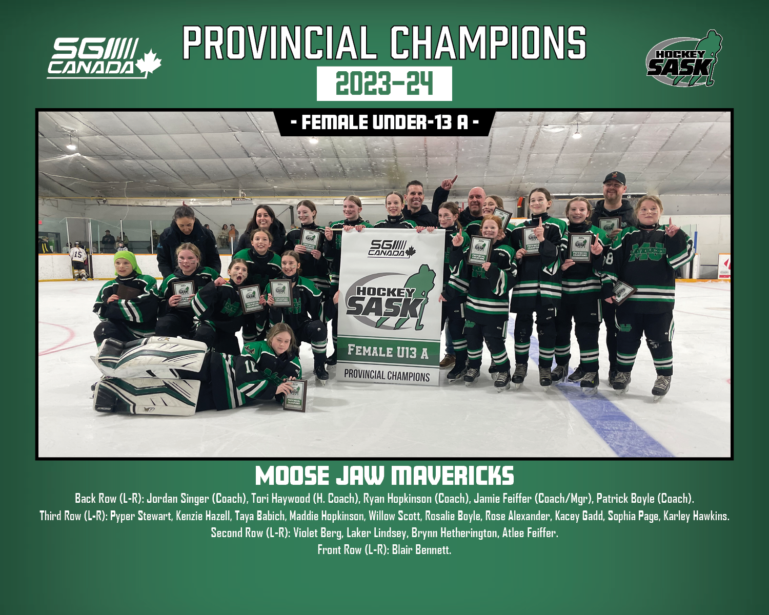 Past Provincial Champions « Hockey Saskatchewan